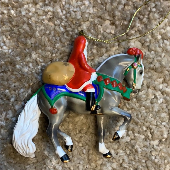 Breyer | Holiday | Rare Breyer Father Christmas Ornaments Guc No B ...